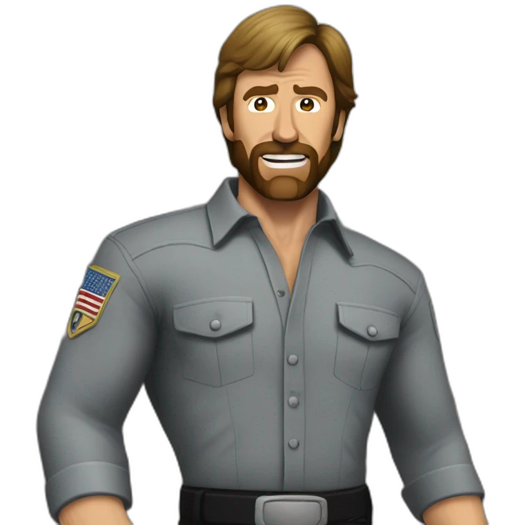 chuck norris emoji | AI Emoji Generator