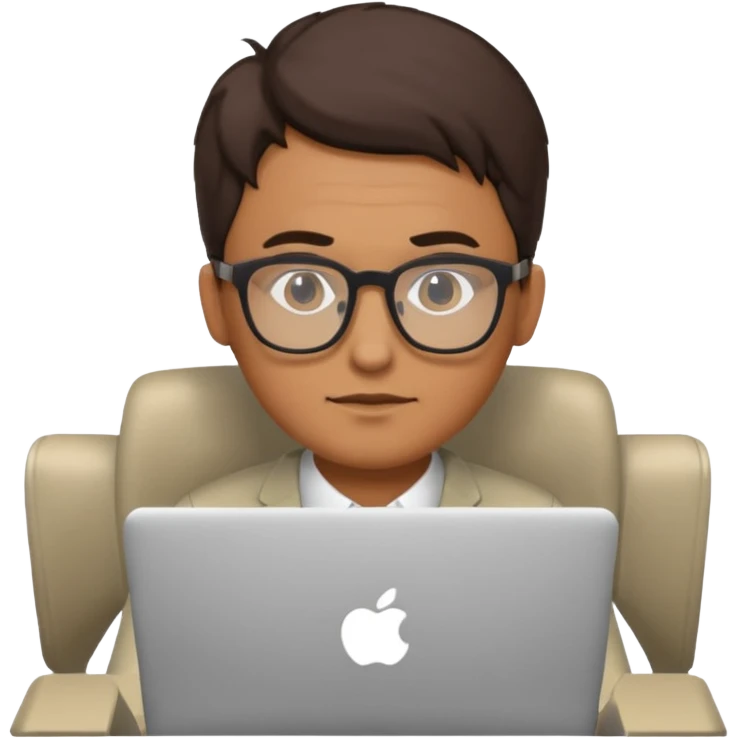 animated a man working in pc programing emoji | AI Emoji Generator