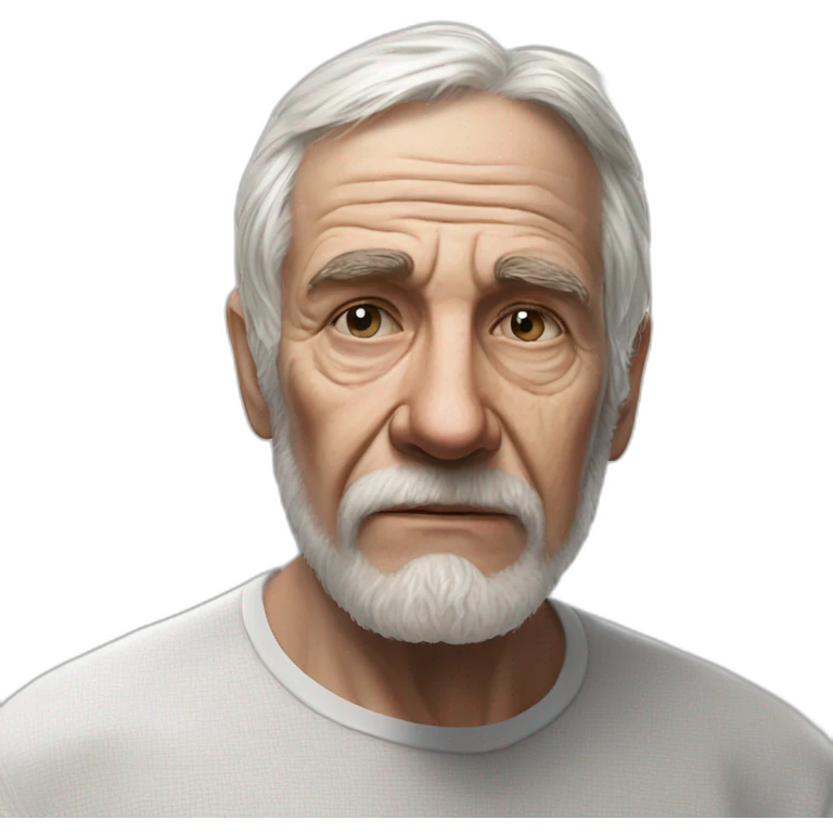 wise old man portrait emoji | AI Emoji Generator