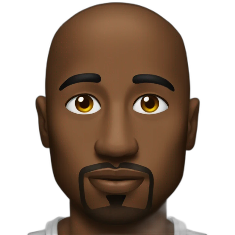 Tupac emoji | AI Emoji Generator