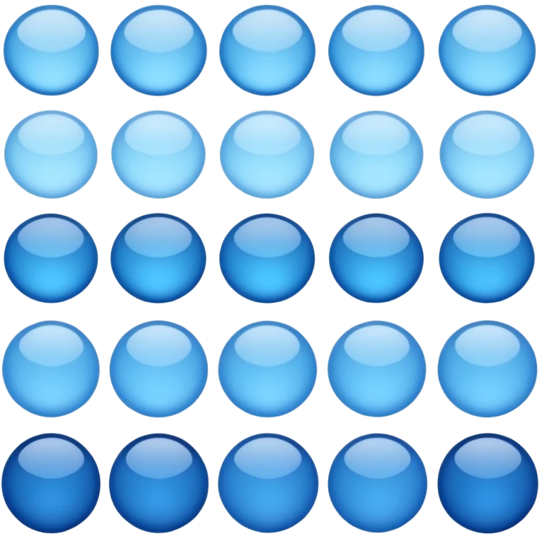 round cells in light blue and blue Soft gradient Slightly translucent ...