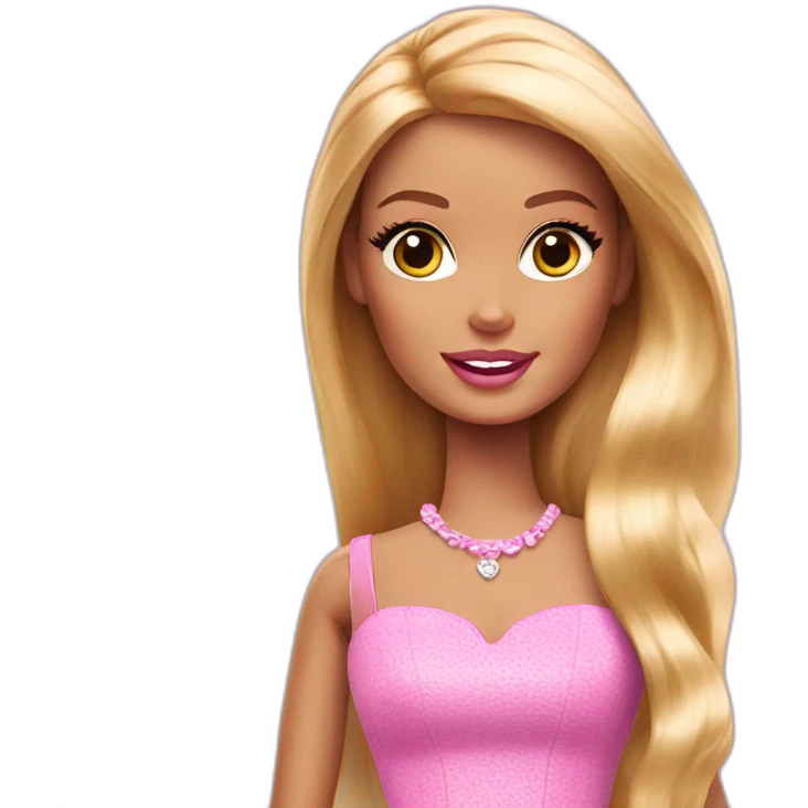 barbie emoji | AI Emoji Generator