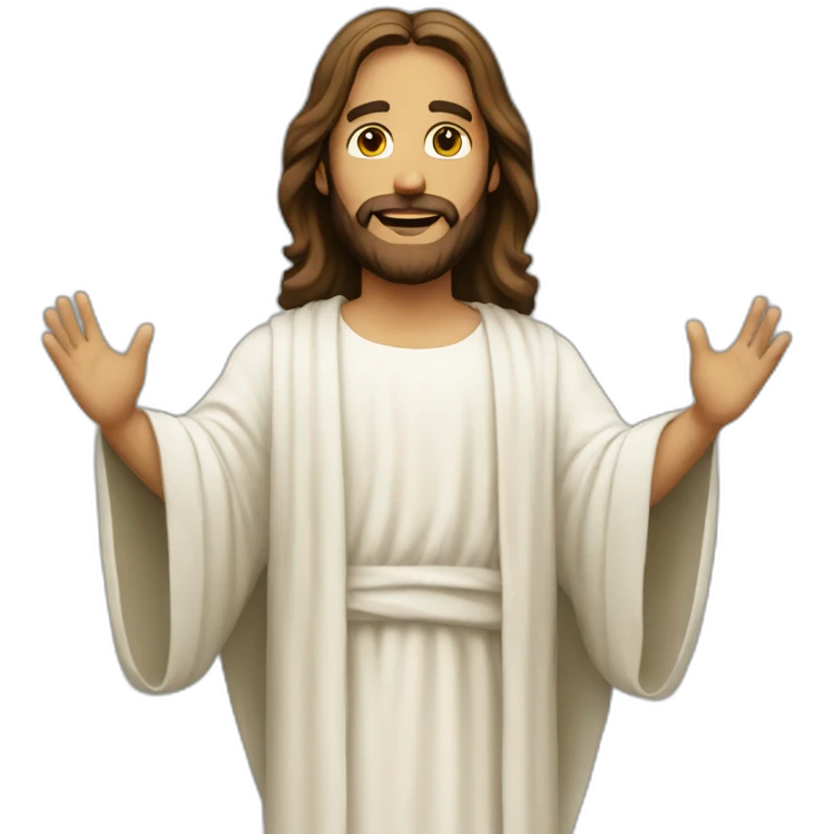 Jesus emoji | AI Emoji Generator