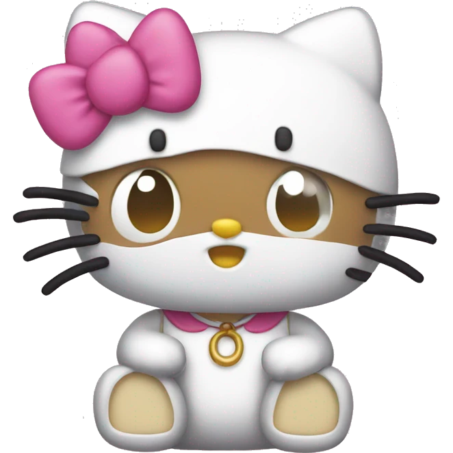 Hello kitty emoji | AI Emoji Generator