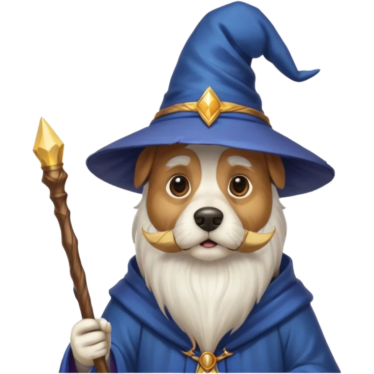 Dog wizard emoji | AI Emoji Generator