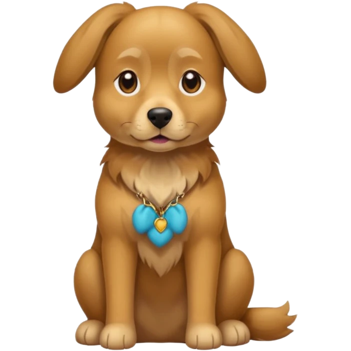 different dog full image sitting emoji | AI Emoji Generator
