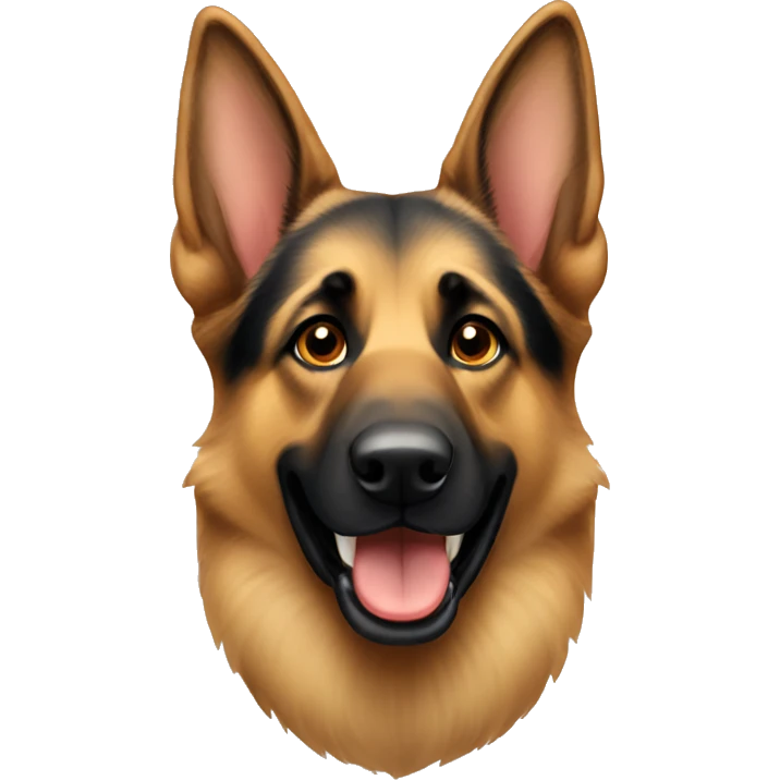 German shepherd emoji | AI Emoji Generator
