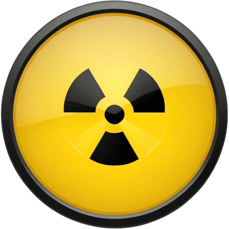 Radiation symbol emoji | AI Emoji Generator
