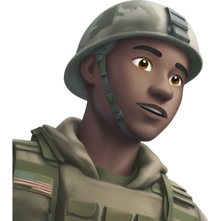 young soldier in uniform emoji | AI Emoji Generator