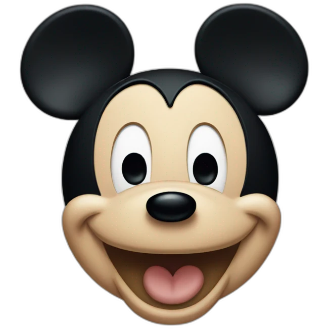 Mickey mouse emoji | AI Emoji Generator