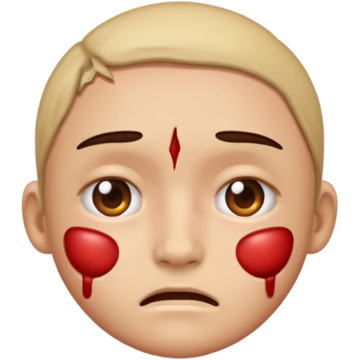 injured face emoji emoji | AI Emoji Generator
