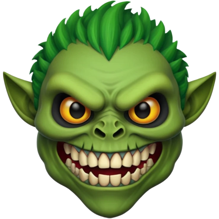 Skull face troll emoji | AI Emoji Generator