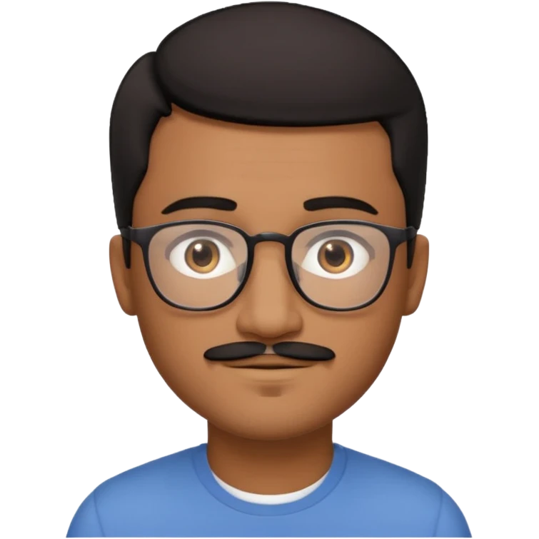 A friendly person with medium-brown skin, large warm brown eyes, thin ...