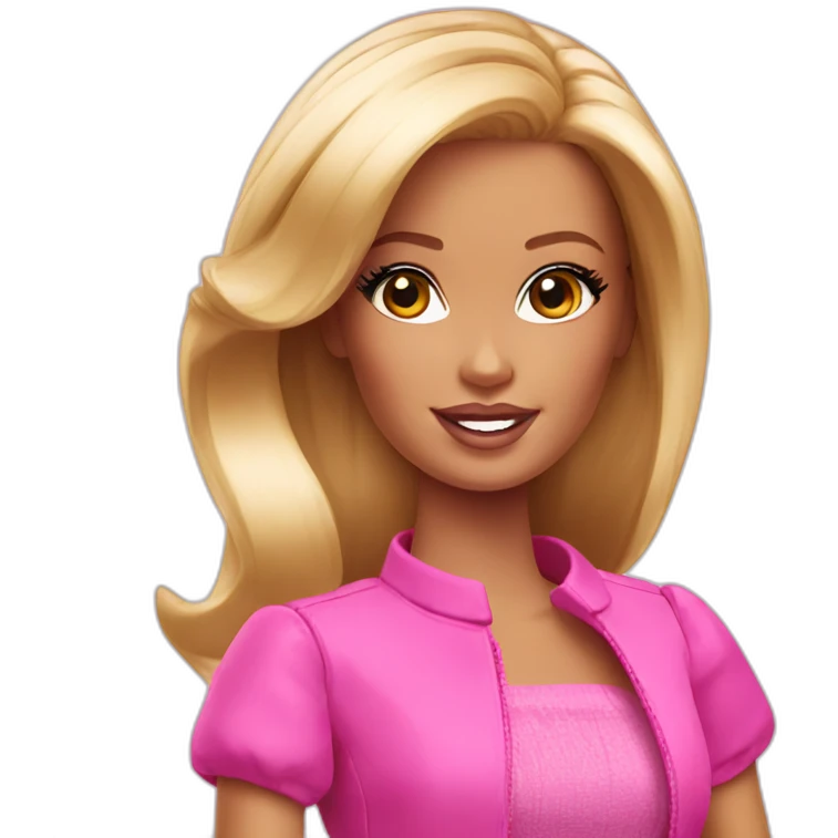 Barbie emoji | AI Emoji Generator