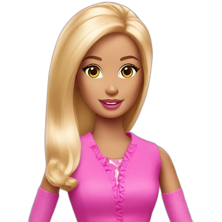 Barbie emoji | AI Emoji Generator