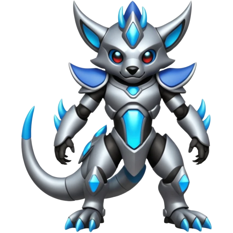WickerBeast-Protogen-Primagen-hybrid, full body emoji | AI Emoji Generator
