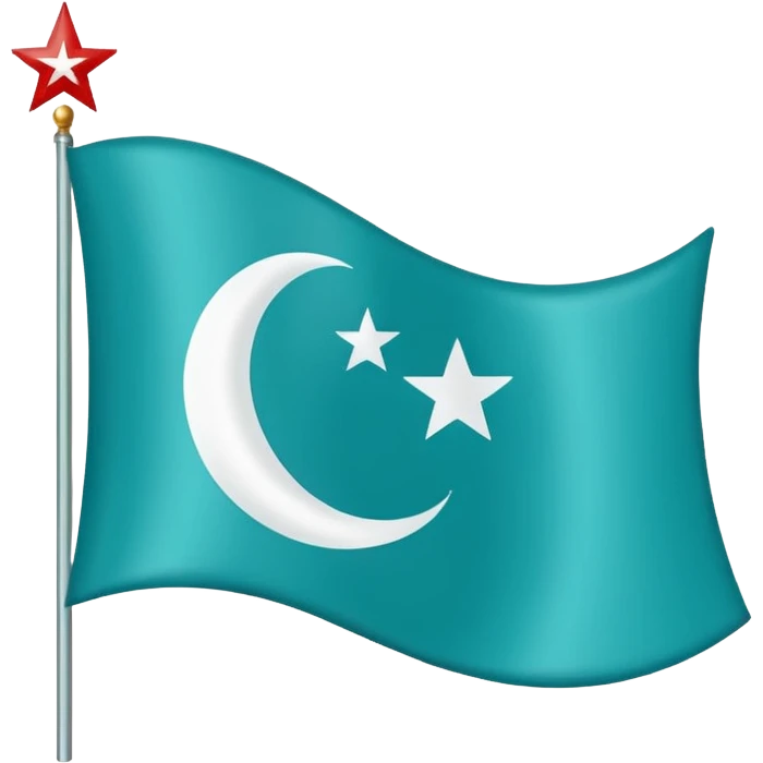 Turkuaz renginde türk bayrağı yapar mısın. Bayrak. I want to flag ...