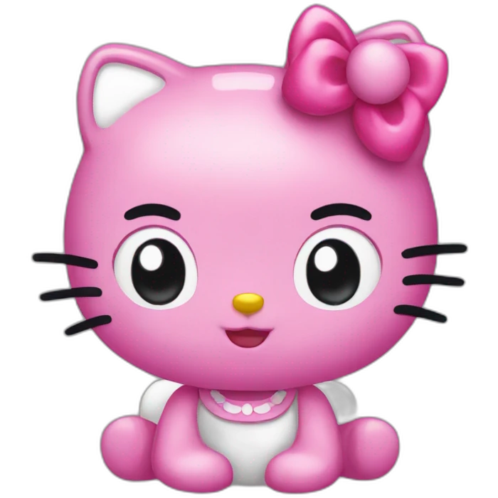 Hello kitty emoji | AI Emoji Generator
