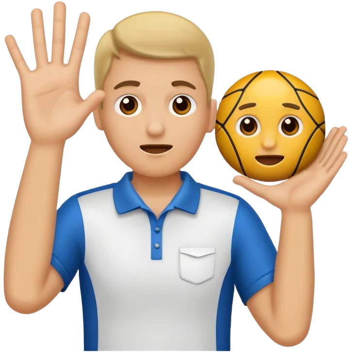 sports coach signals for time out emoji | AI Emoji Generator