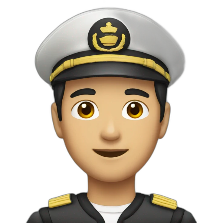 asian captain emoji | AI Emoji Generator