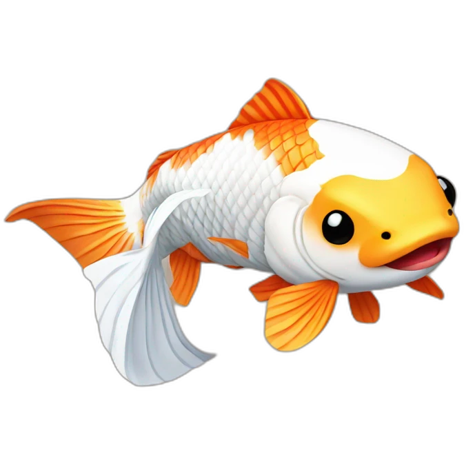 Koi tancho emoji | AI Emoji Generator