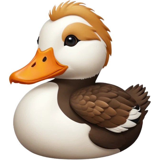Can I get a king eider duck in the style of an apple emoji emoji | AI ...