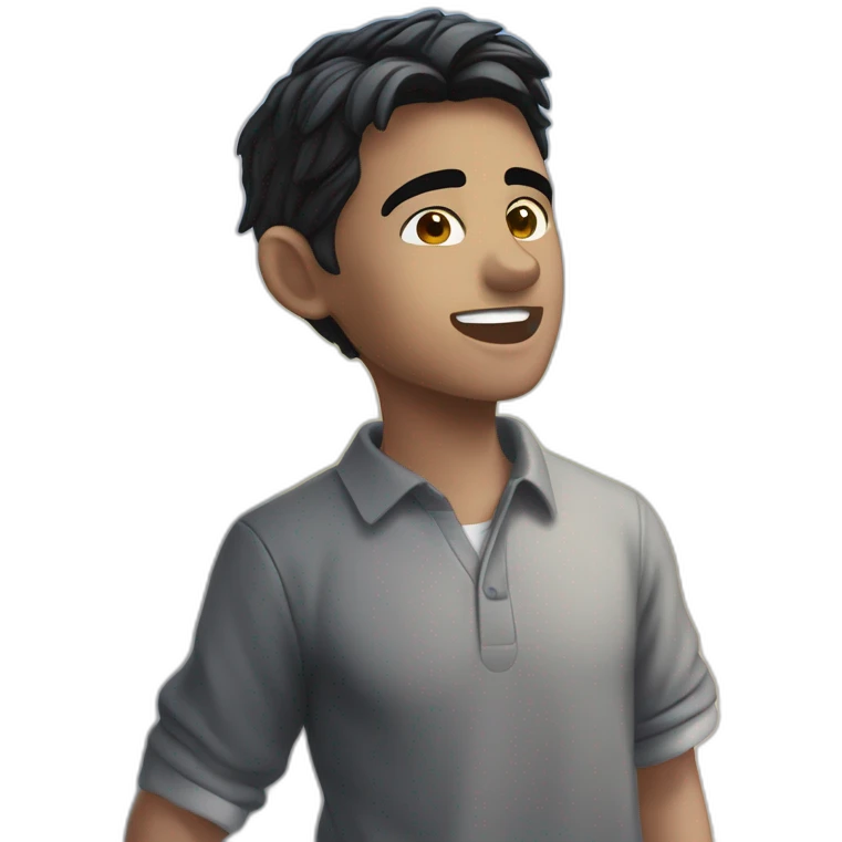 solo staring into camera emoji | AI Emoji Generator