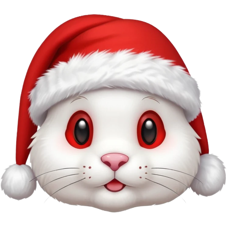 Peluche lapin noel emoji | AI Emoji Generator