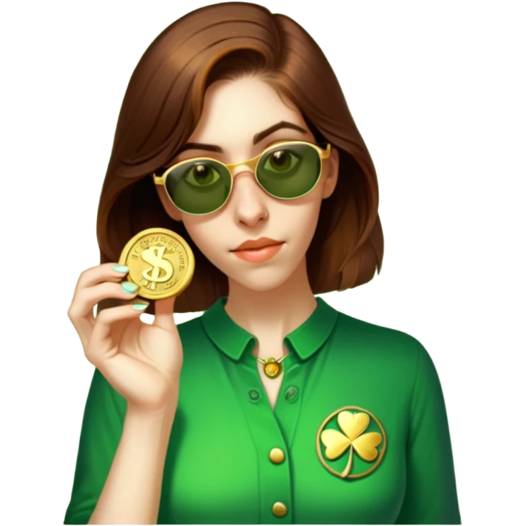 Golden Token emoji | AI Emoji Generator