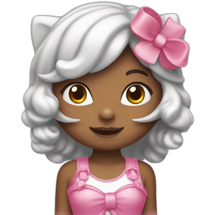 Hello kitty emoji | AI Emoji Generator