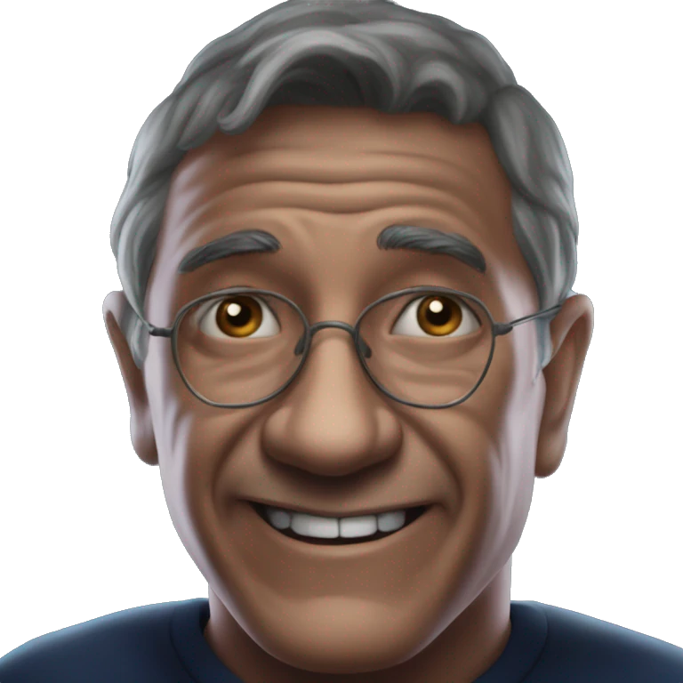 happy elderly man meme pose emoji | AI Emoji Generator