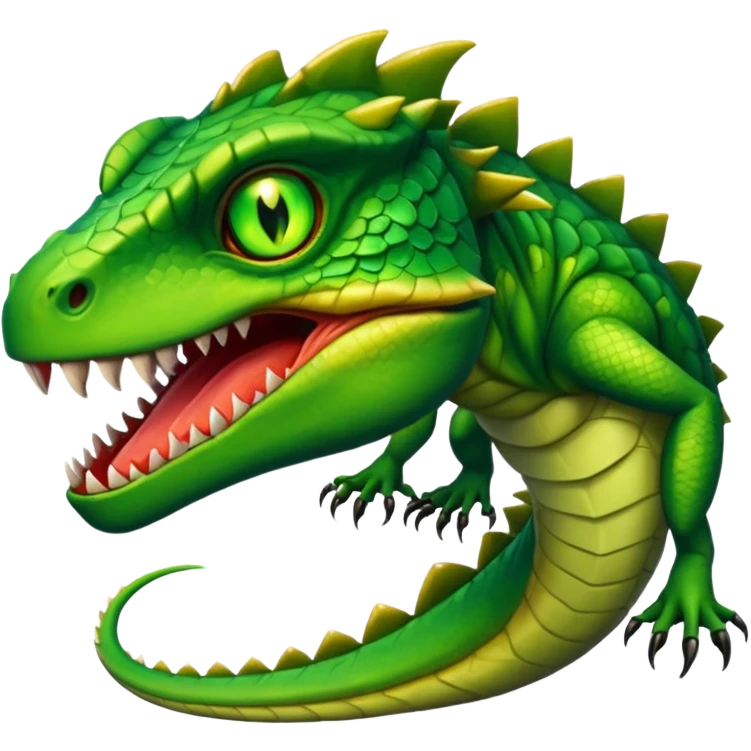 mutant lizards emoji | AI Emoji Generator