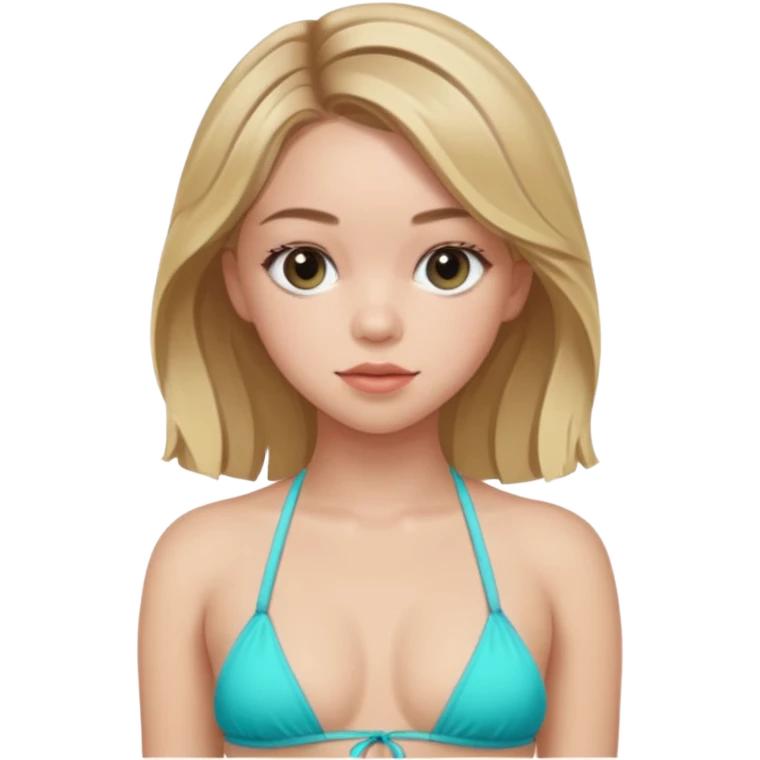Sydney Sweeney in a bikini emoji | AI Emoji Generator