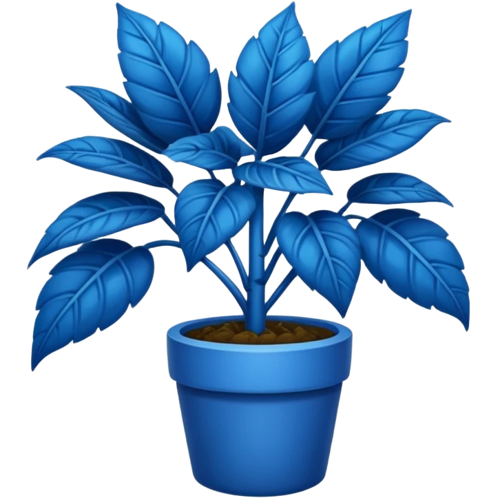 blue plant emoji | AI Emoji Generator