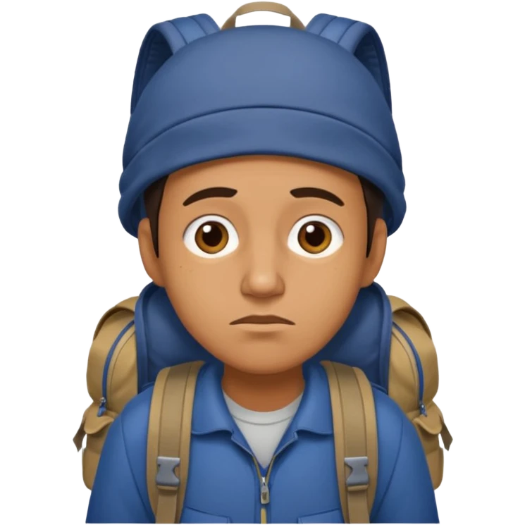 The Venezuelan migrant emoji | AI Emoji Generator