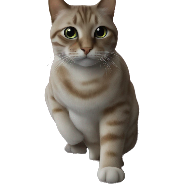 curious cat stares intensely emoji | AI Emoji Generator
