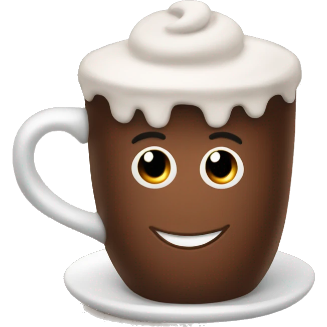 Hot chocolate emoji | AI Emoji Generator
