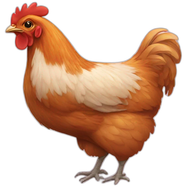 chicken emoji