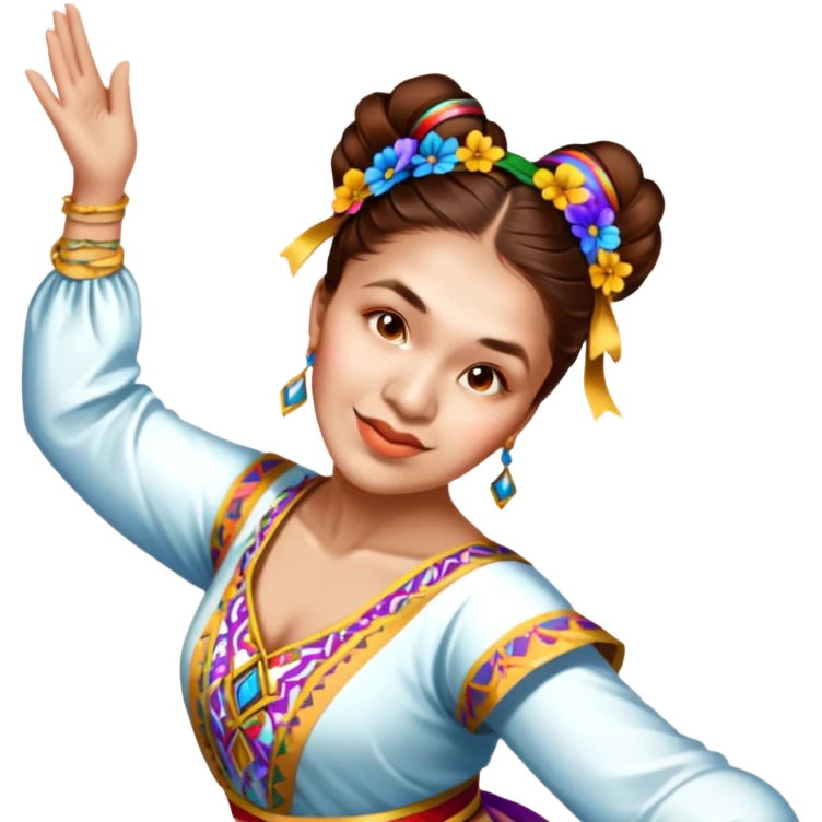 Traditional Dancer emoji | AI Emoji Generator