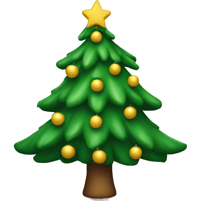 Christmas tree emoji | AI Emoji Generator