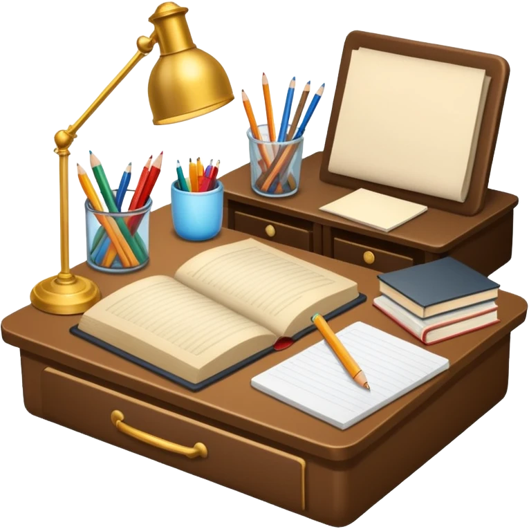 Study Room Items emoji | AI Emoji Generator