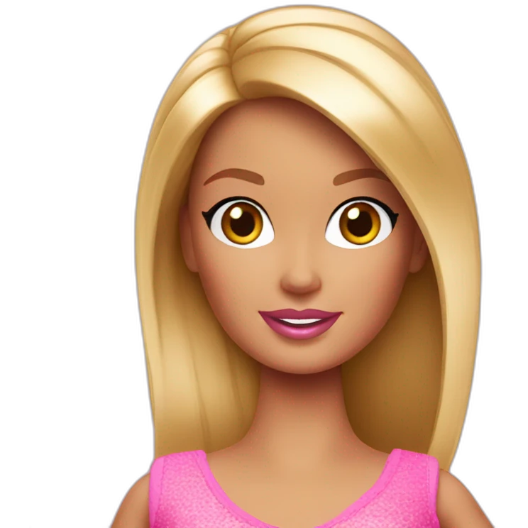 Barbie emoji | AI Emoji Generator