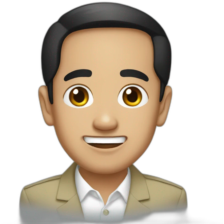 jokowi emoji | AI Emoji Generator