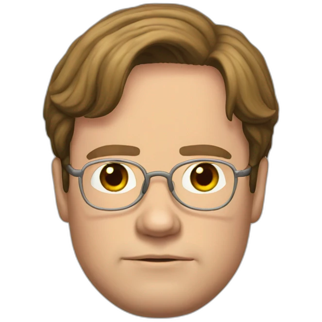 Dwight schrute emoji | AI Emoji Generator