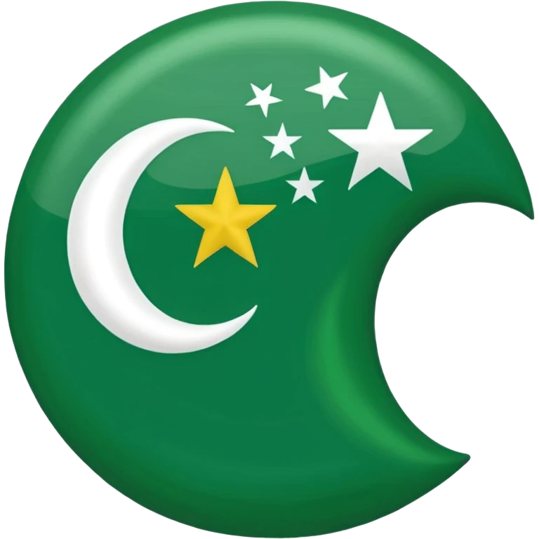 Azad Kashmir Flag emoji | AI Emoji Generator