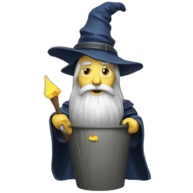 bin-wizard emoji | AI Emoji Generator
