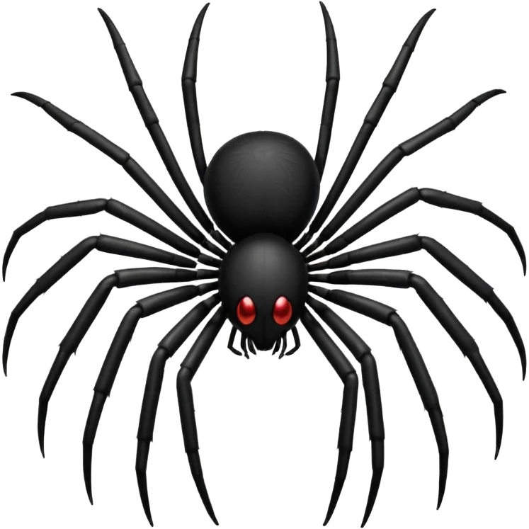 black back spider emoji | AI Emoji Generator