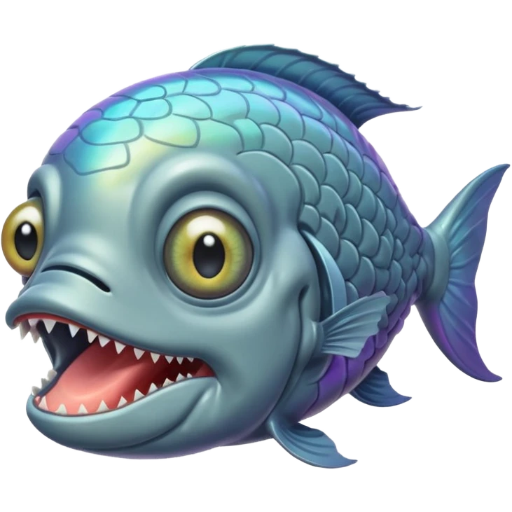 An ai brain rot called goon fish emoji | AI Emoji Generator