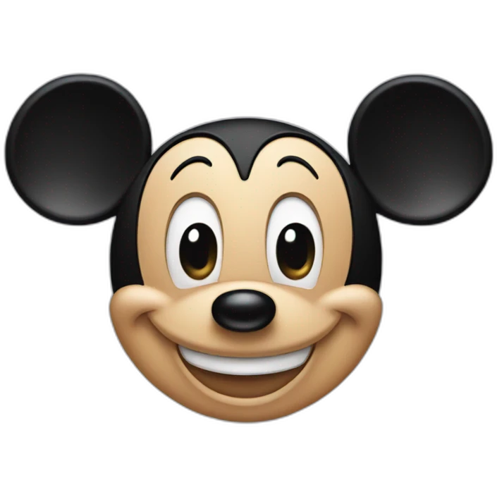 Mickey mouse emoji | AI Emoji Generator