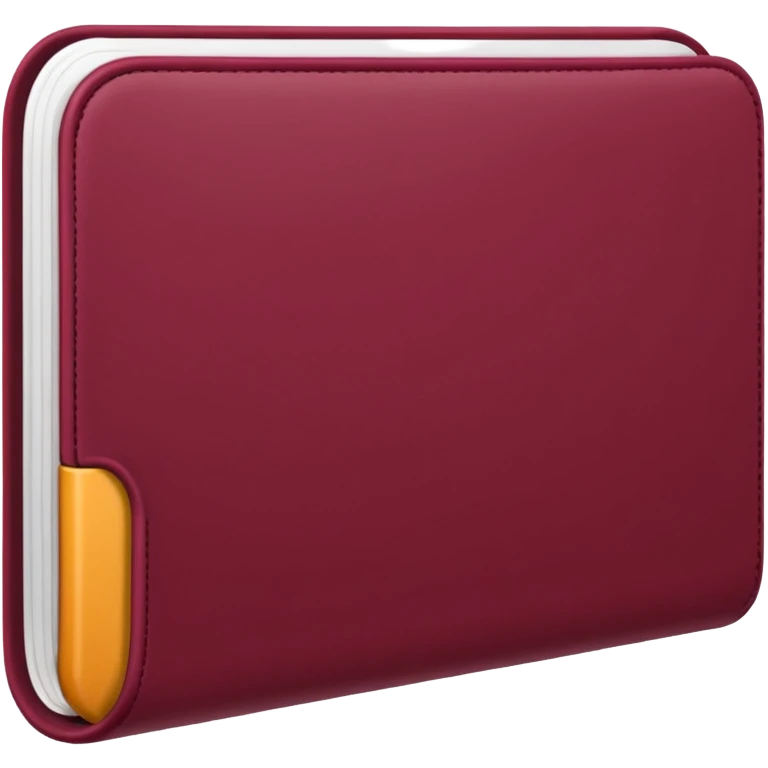 HAZ UNA lista de objetivos en color vino/rojo carmesí emoji | AI Emoji ...